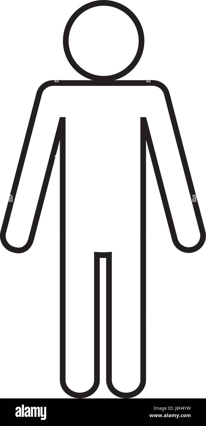 pictogram man icon Stock Vector Image & Art - Alamy