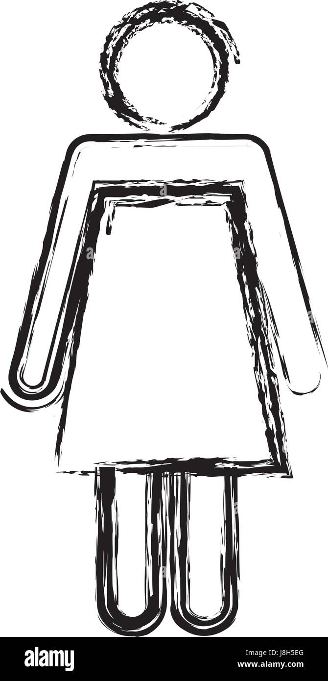 pictogram woman icon Stock Vector Image & Art - Alamy