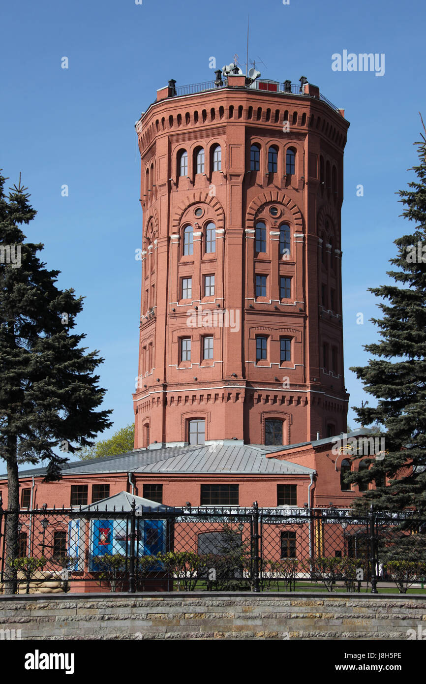 europe, eastern europe, water tower, russia, tower, city, town, europe ...
