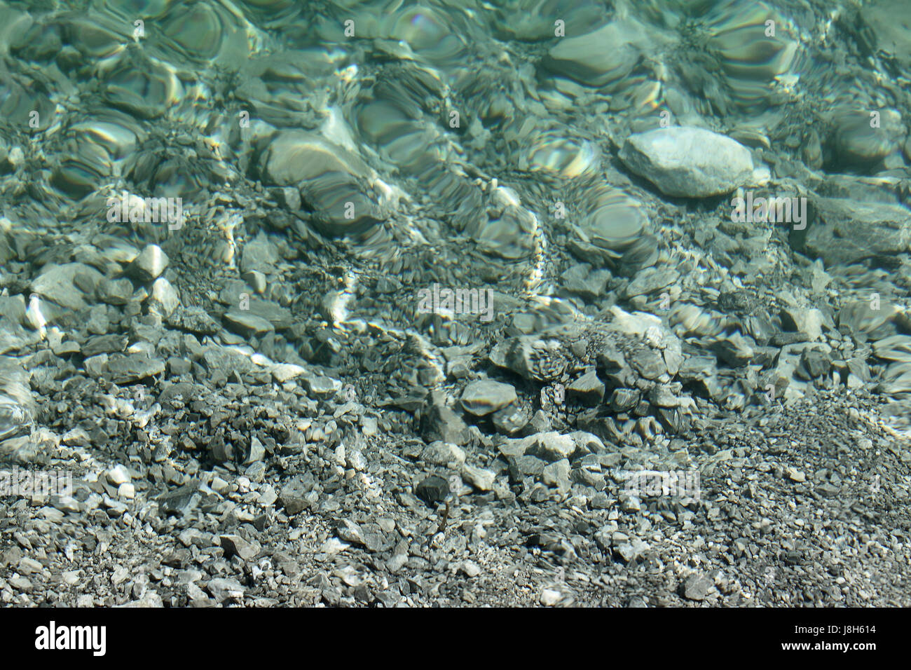 stones under water Stock Photo - Alamy