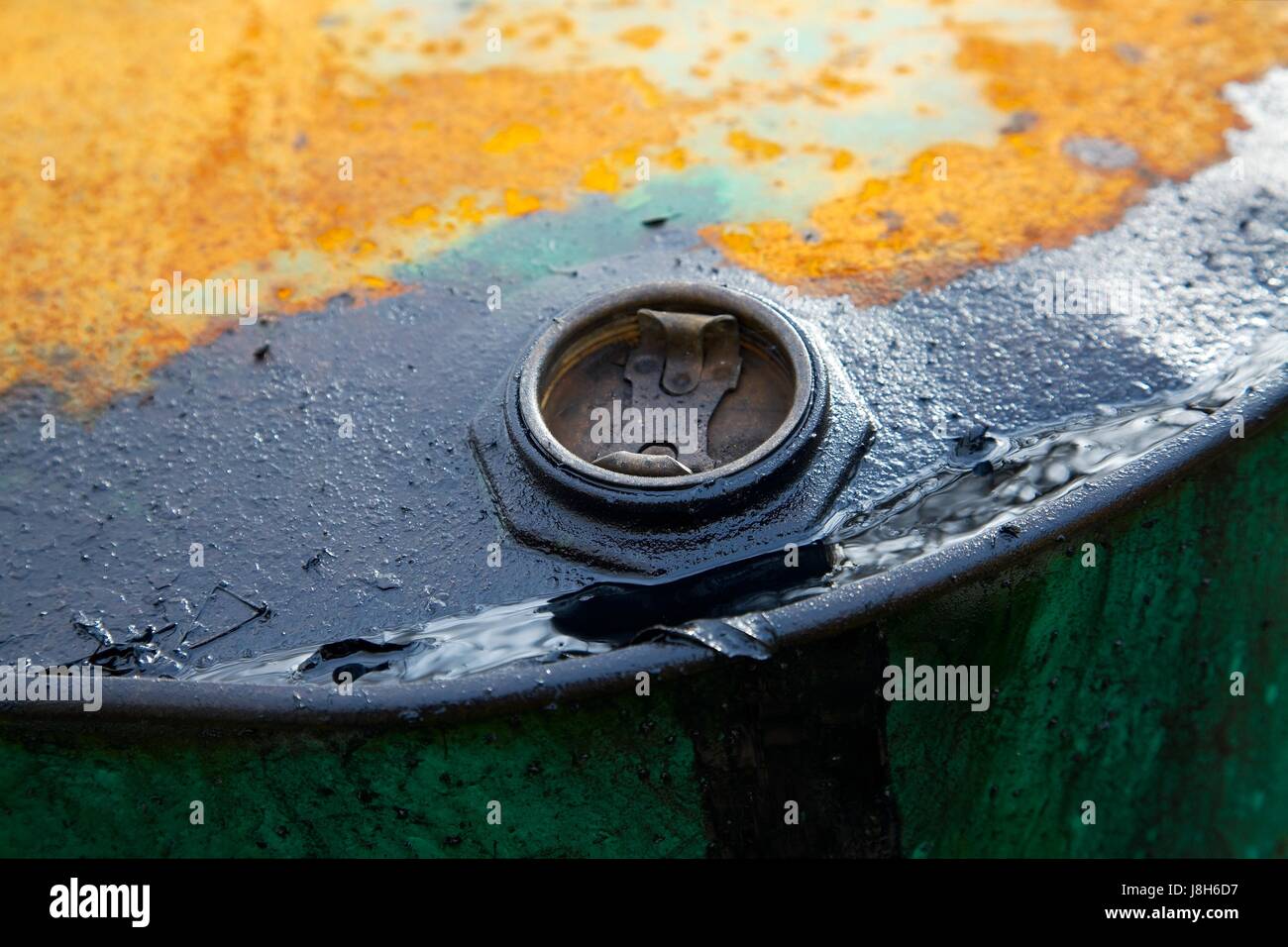 industry, metal, fuel, container, barrel, leak, oil, containers ...