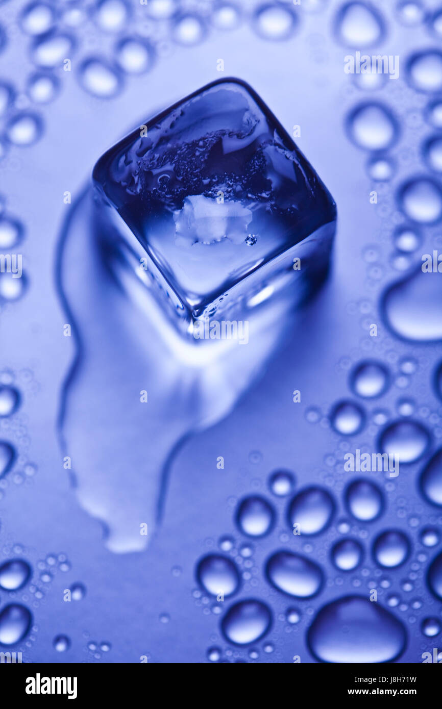 cold, cool, icy, backgrounds, cubes, water, ice, close, blue, objects ...