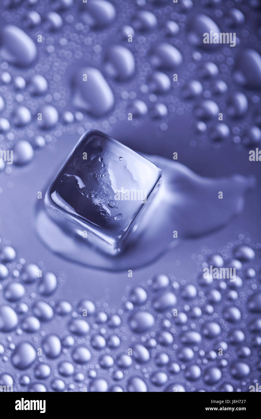 cold, cool, icy, backgrounds, cubes, water, ice, close, blue, objects ...