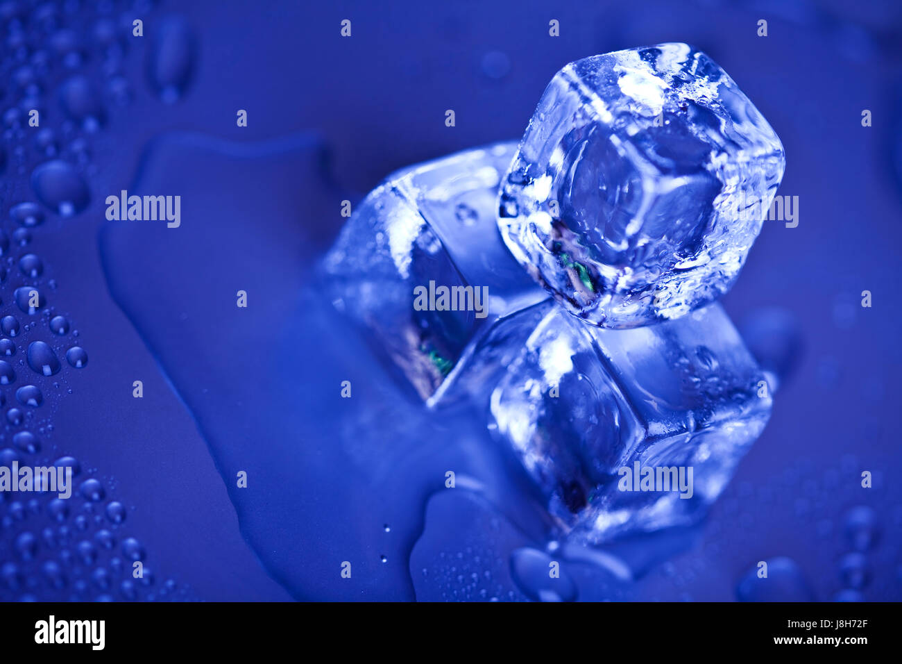 cold, cool, icy, backgrounds, cubes, water, ice, close, blue, objects ...