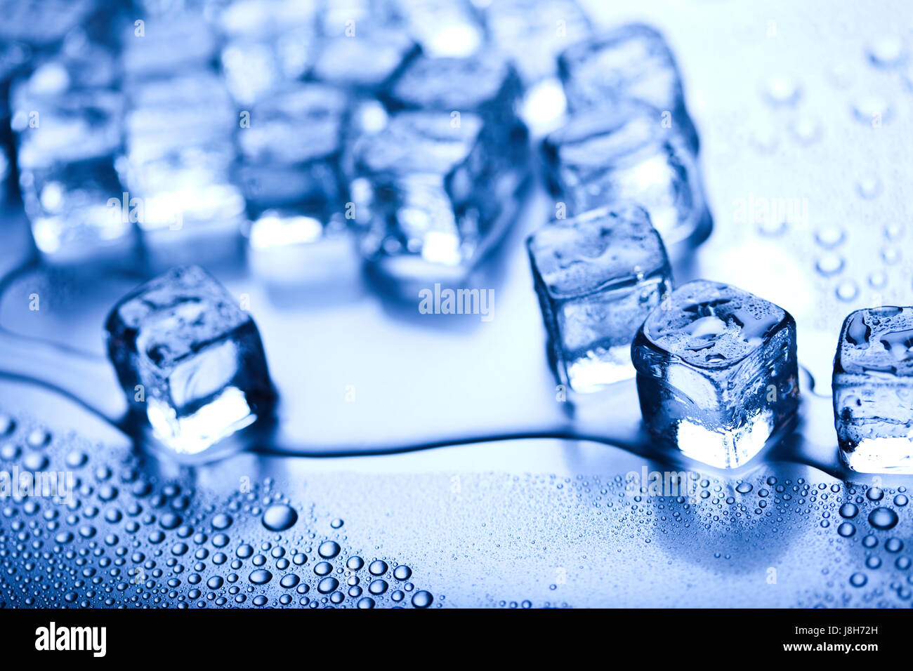 cold, cool, icy, backgrounds, cubes, water, ice, close, blue, objects ...