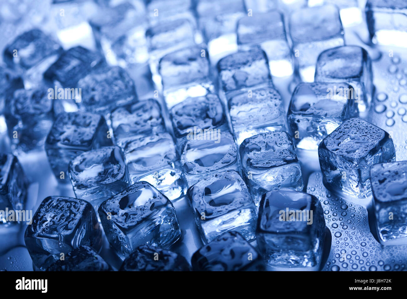 cold, cool, icy, backgrounds, cubes, water, ice, close, blue, objects ...