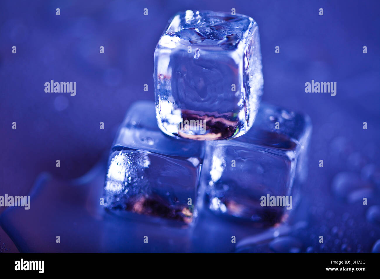 cold, cool, icy, backgrounds, cubes, water, ice, close, blue, objects ...