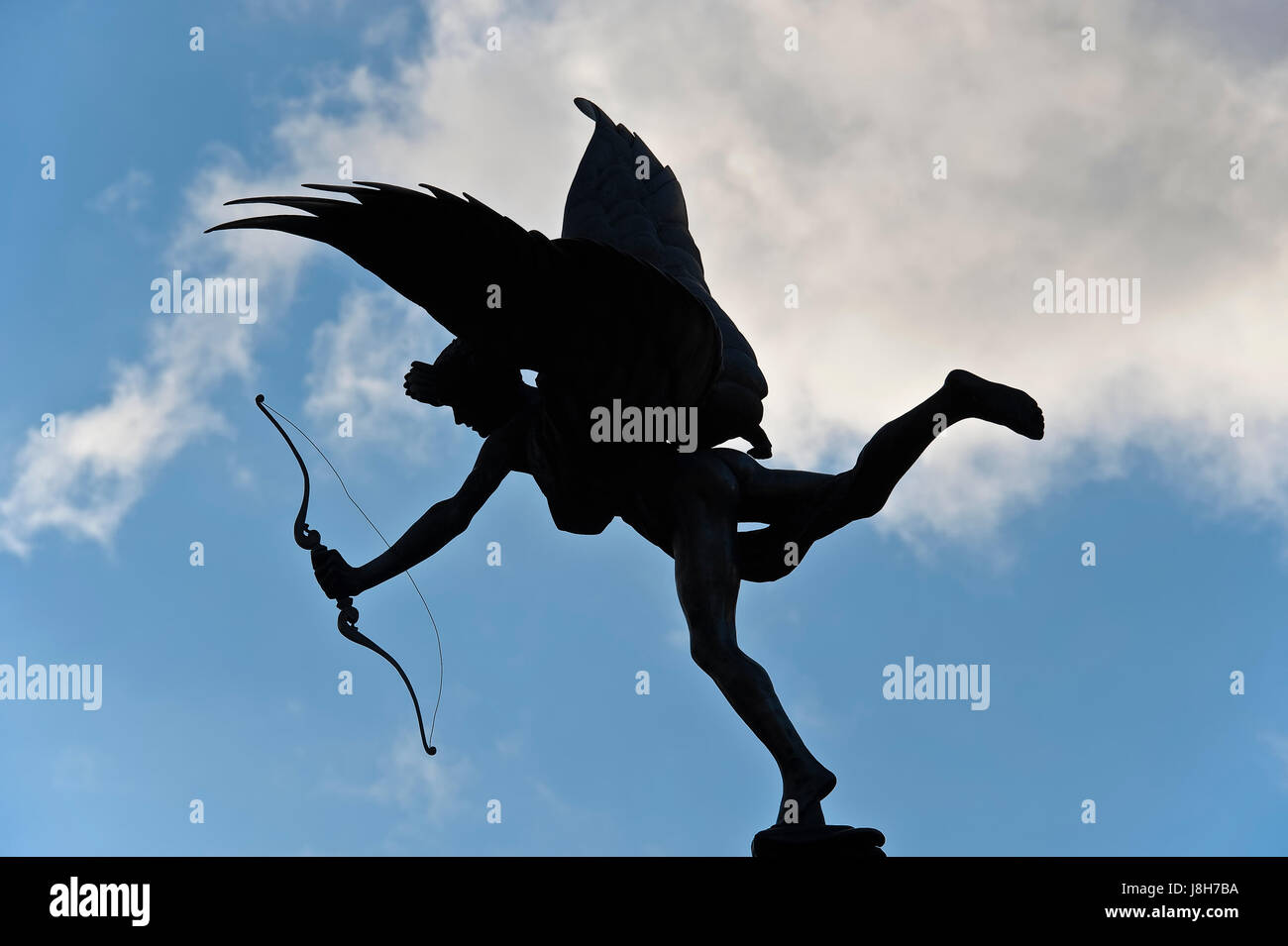 statue, london, england, bow, arrow, monument, memorial, art, culture ...