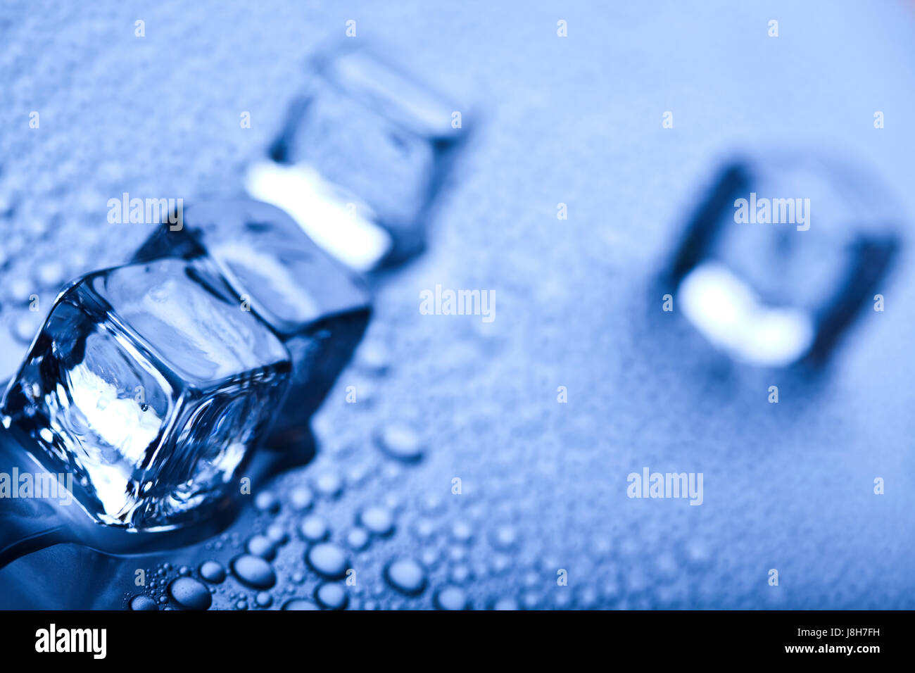 cold, cool, icy, backgrounds, cubes, water, ice, close, blue, objects ...