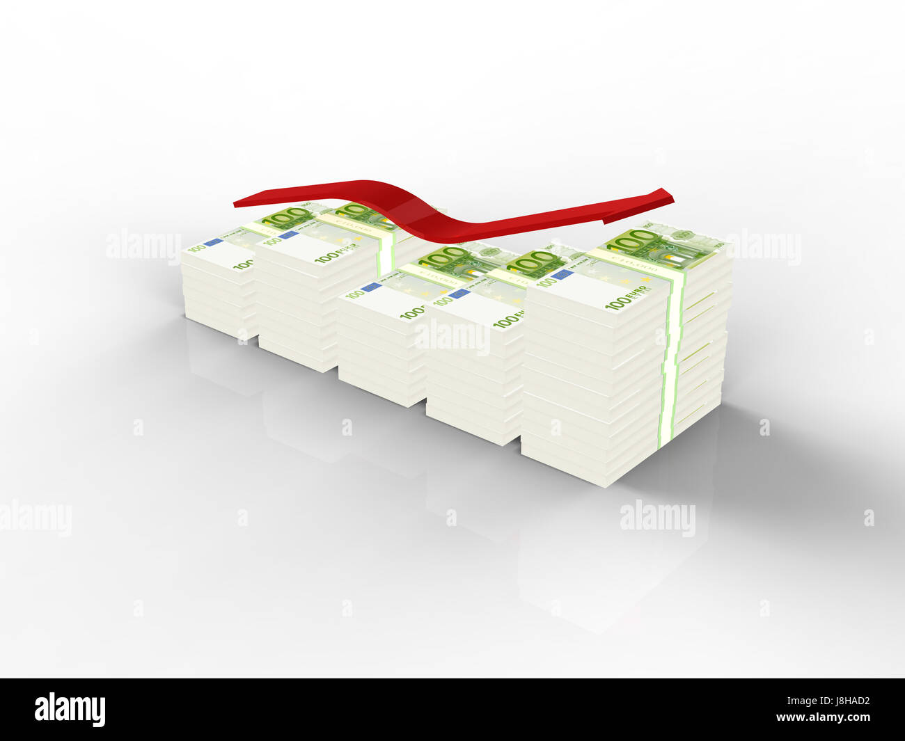 dollar, dollars, chart, accounting, arrow, graph, red, money ...