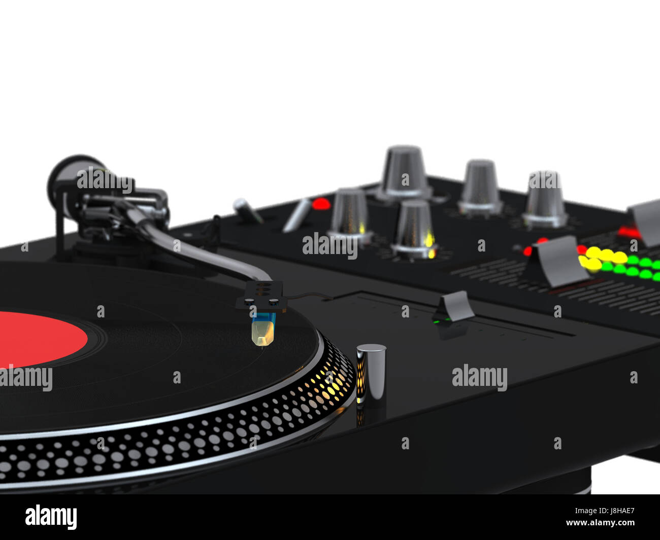 disco, dj, turntable, record, vinyl, player, mixer, disco ...