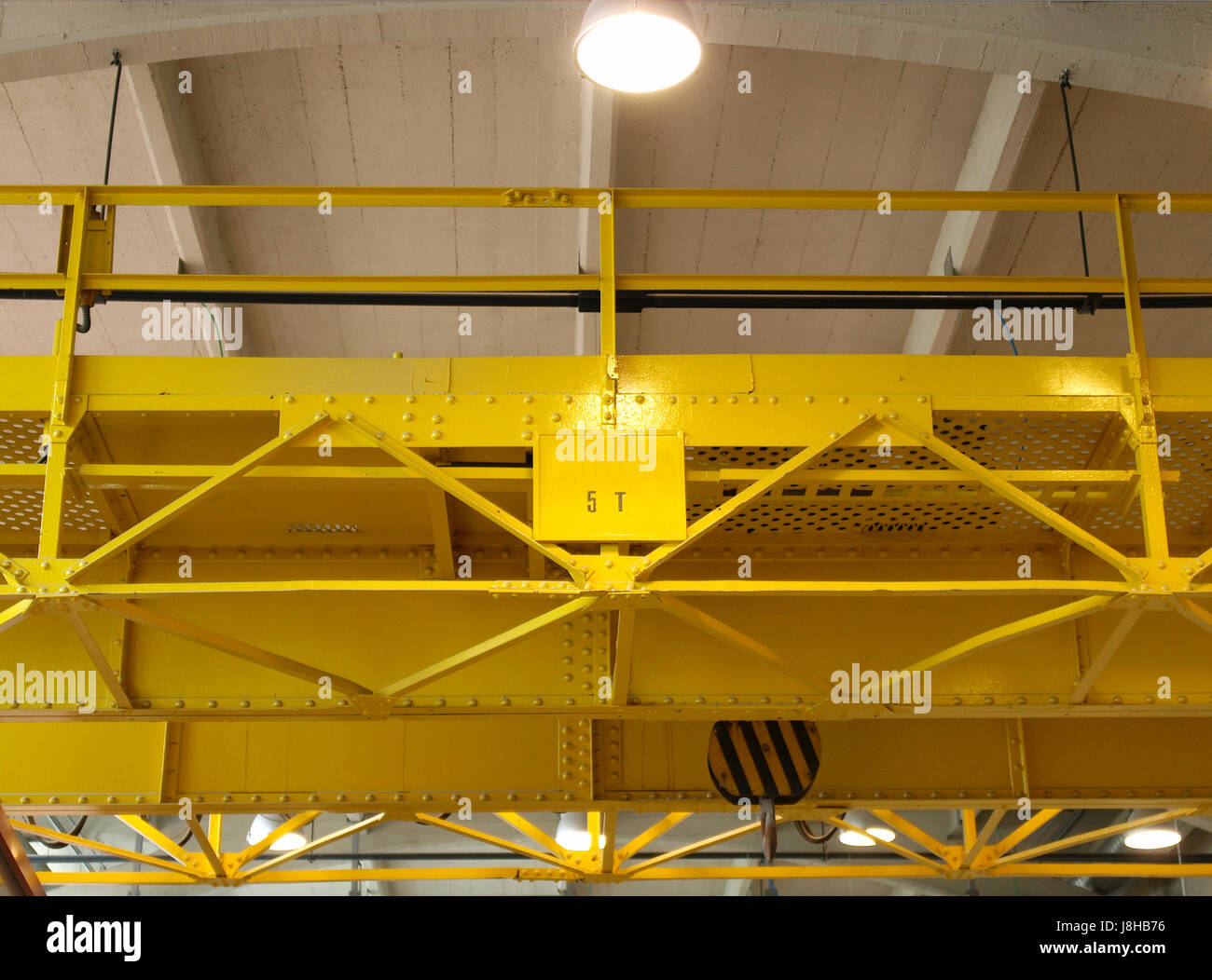 industrial, metal, weight, heavy, hard, yellow, crane, lift, industrial ...