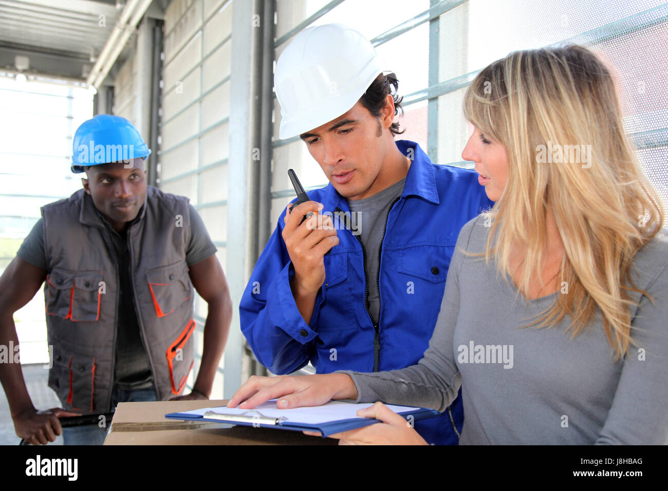 woman, order, industry, industrial, controlling, logistics, quality ...