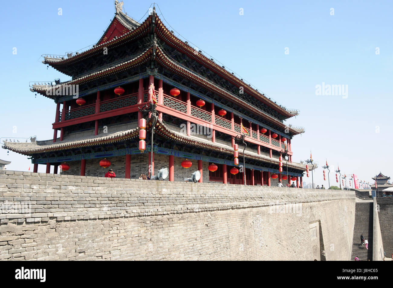 blue, tower, travel, city, town, culture, famous, asia, goal, passage ...