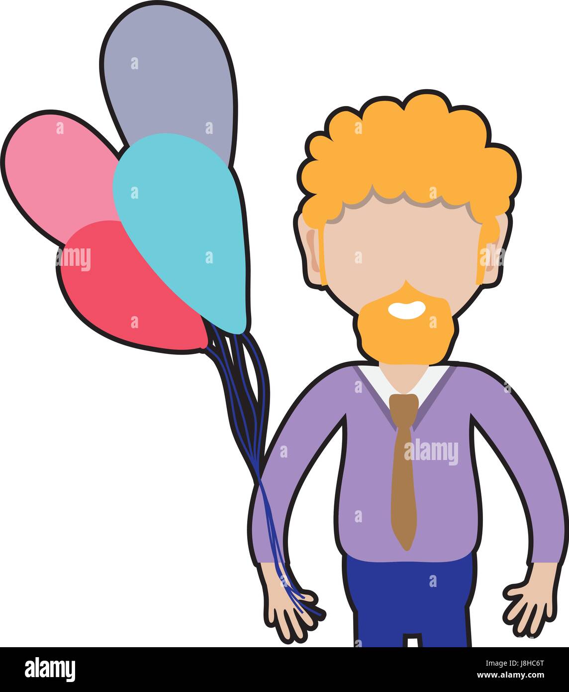 Attractive balloons Stock Vector Images - Alamy