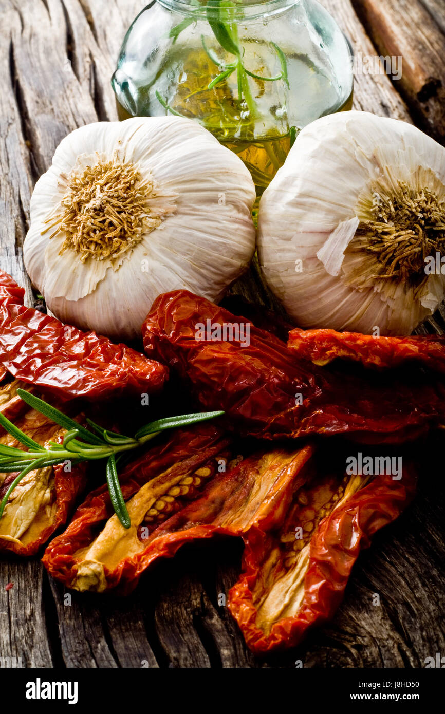 wood, vegetable, typical, dry, dried up, barren, dried, country, garlic ...