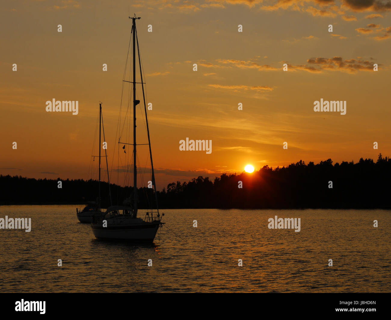 sweden, sailing boat, sailboat, scandinavia, salt water, sea, ocean ...