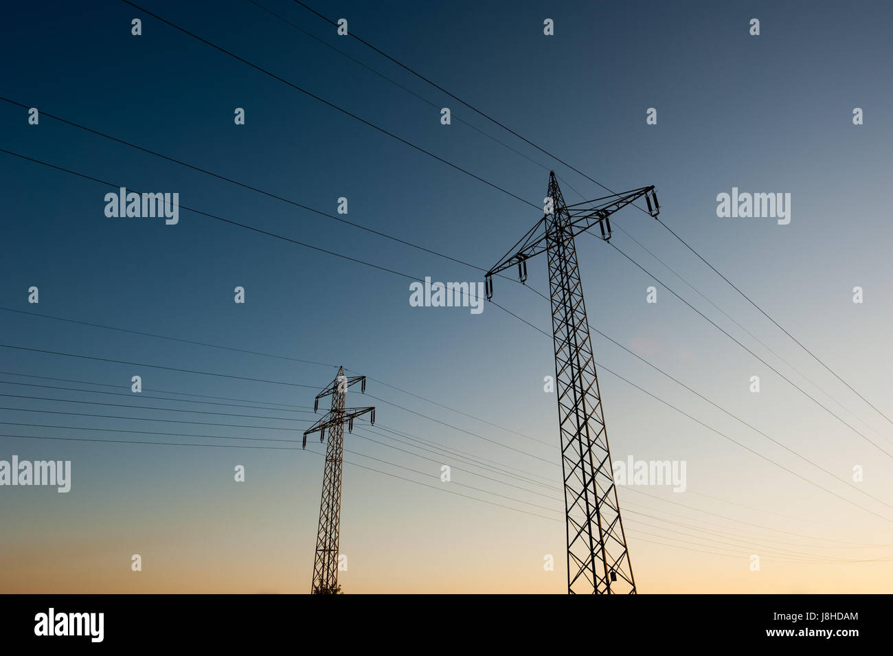energy, power, electricity, electric power, mast, transmission line ...