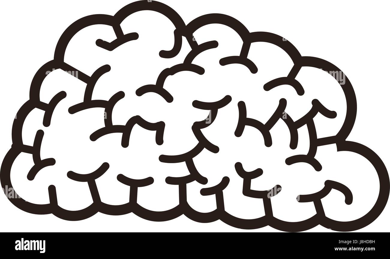 Human head idea brainstorm image Cut Out Stock Images & Pictures - Alamy