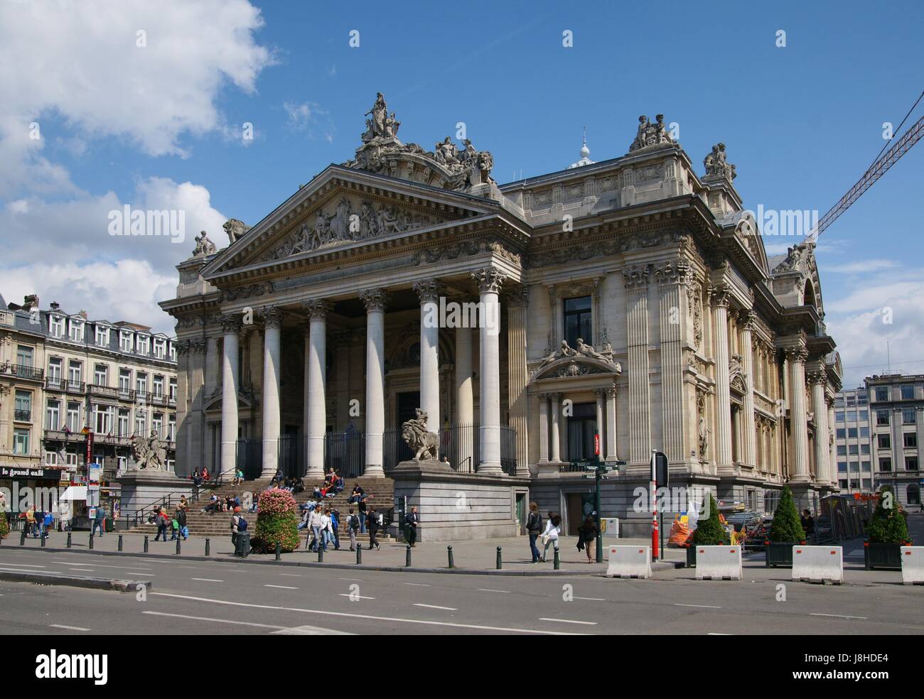 brussels stock exchange Stock Photo - Alamy