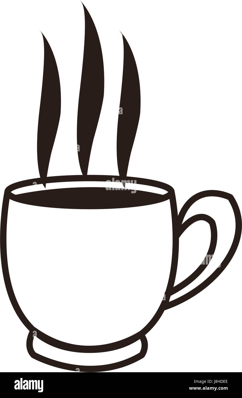 cartoon coffee cup beverage fresh icon Stock Vector Image & Art - Alamy