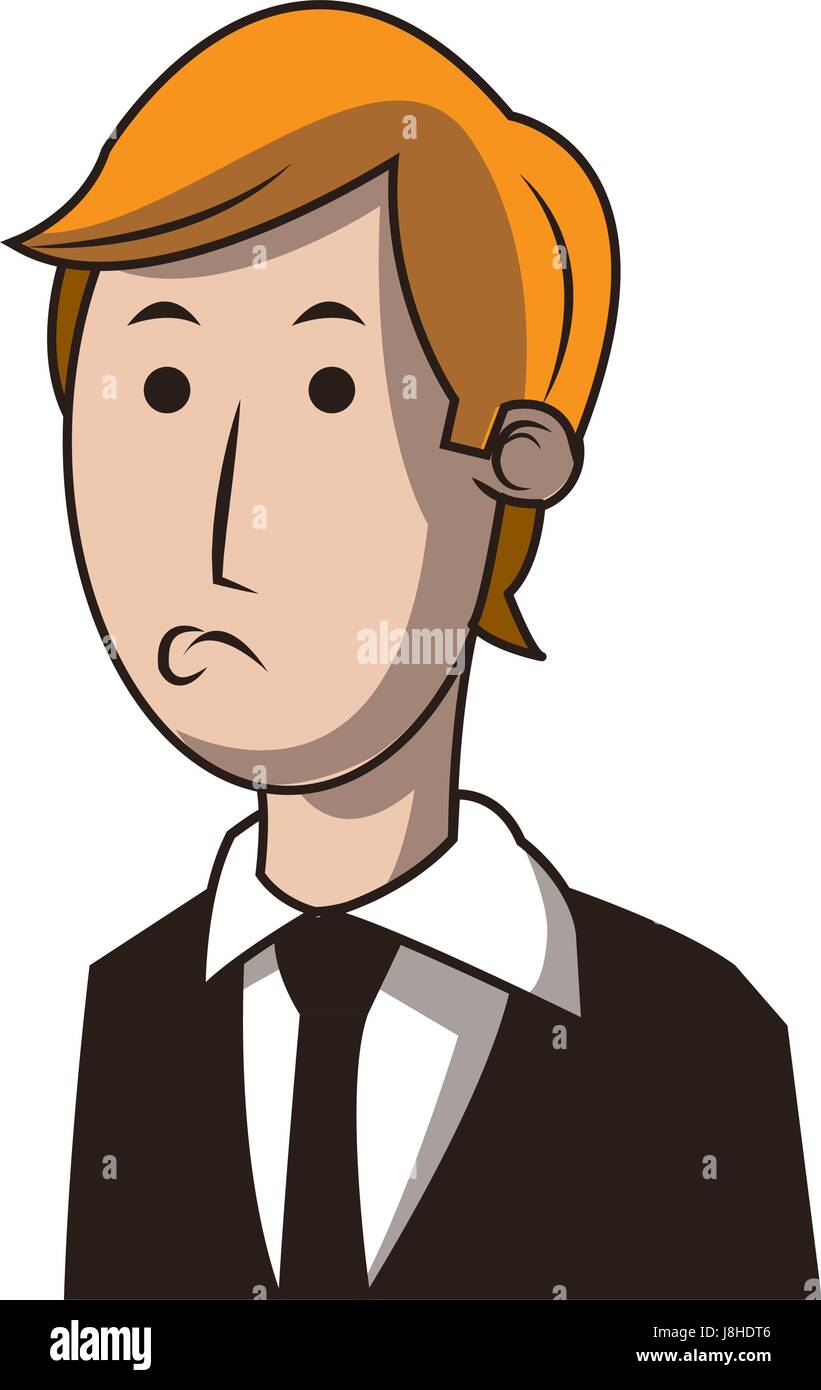 business man manager cartoon character image Stock Vector Image & Art ...