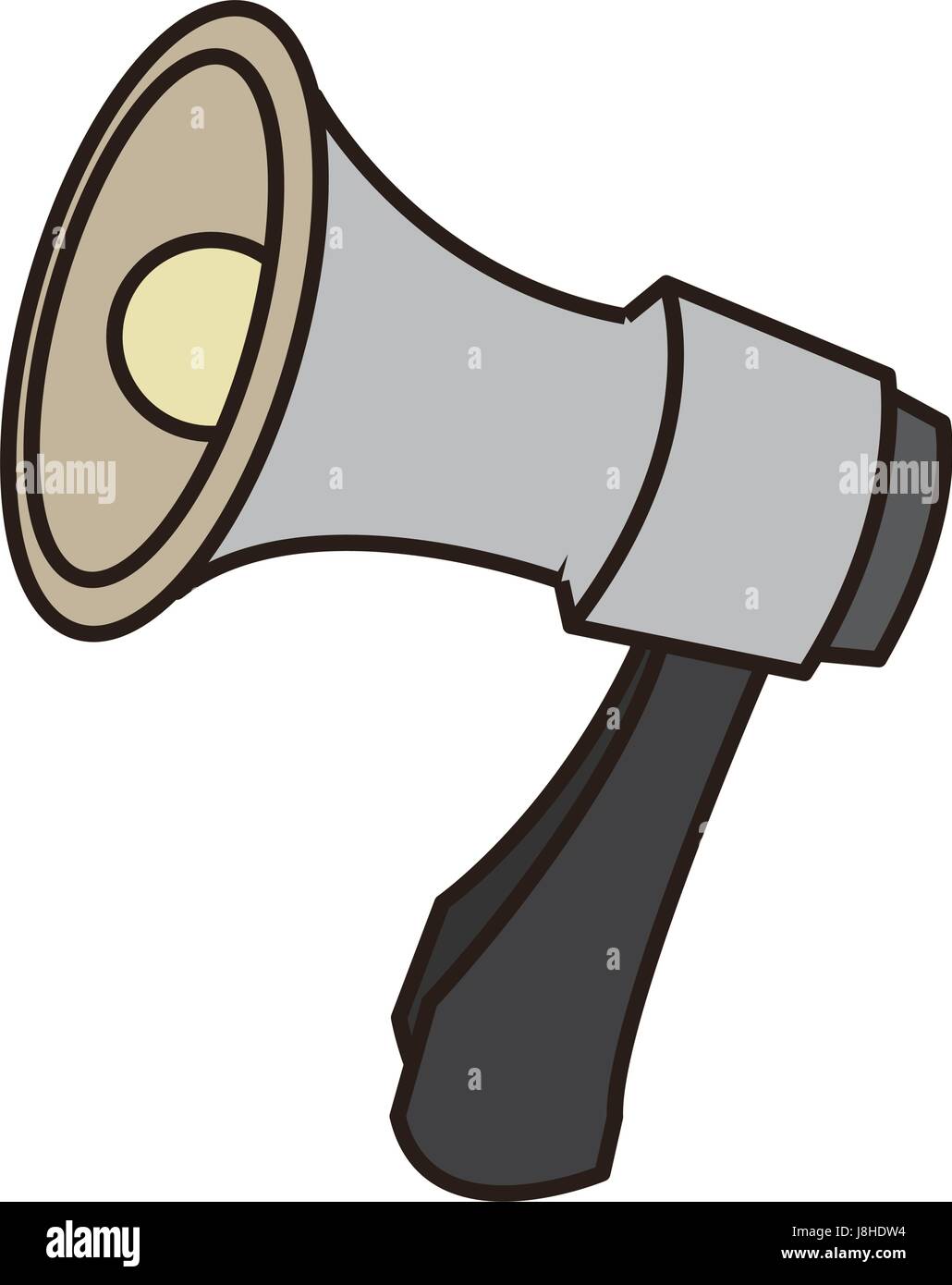 cartoon megaphone icon. social media marketing concept Stock Vector ...