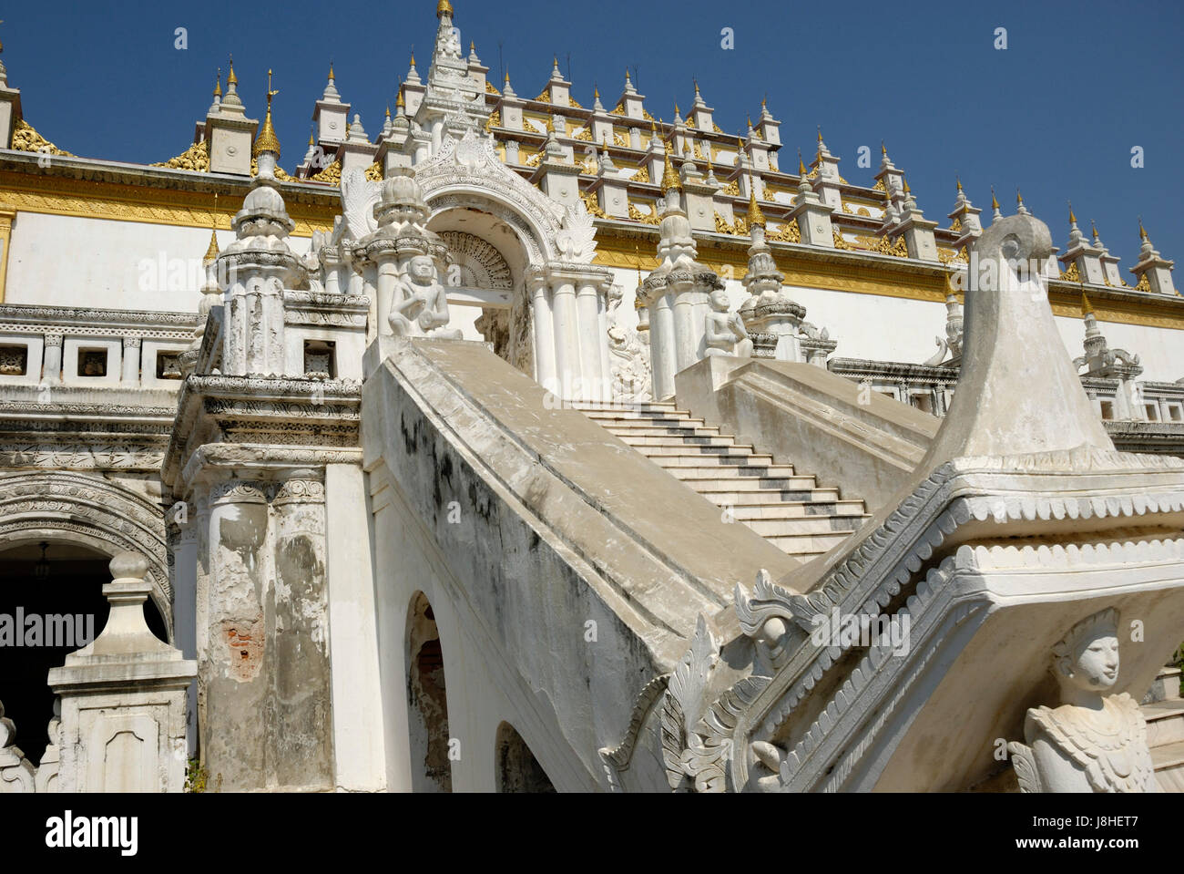 asia, monastery, myanmar, convent, burma, blue, religion, temple, asia ...
