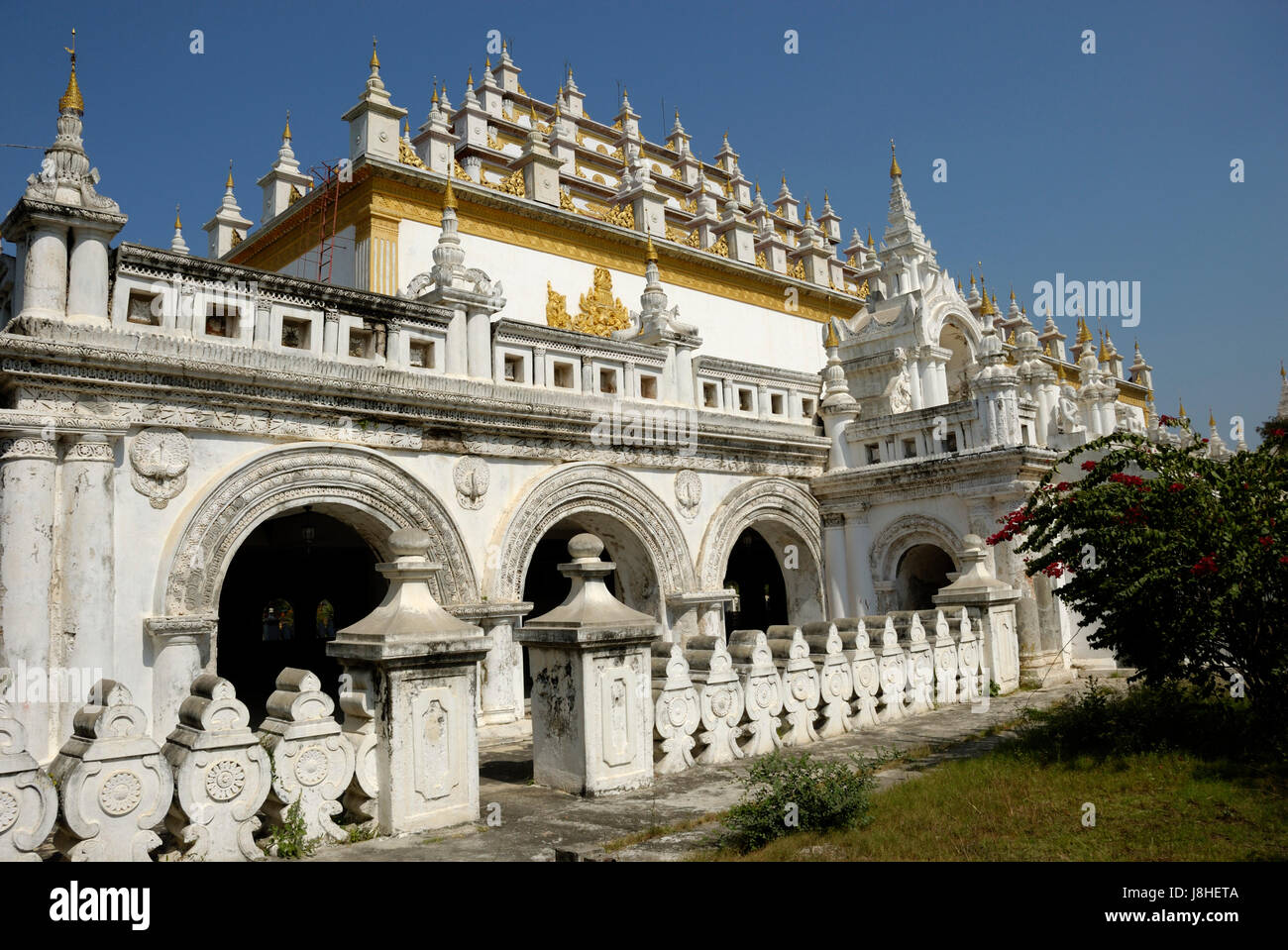 asia, monastery, myanmar, convent, burma, blue, religion, temple, asia ...