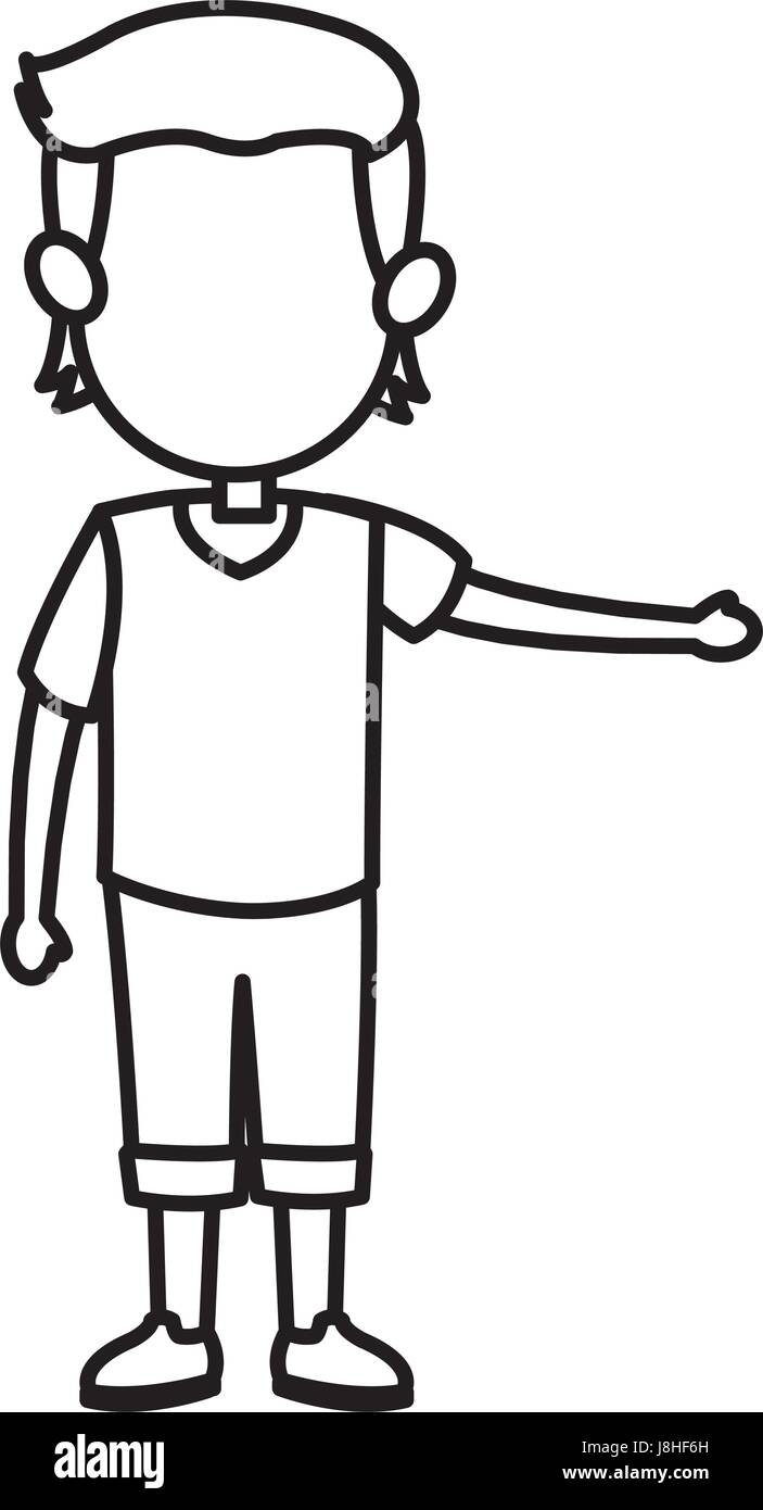 cartoon boy kid son family image Stock Vector Image & Art - Alamy