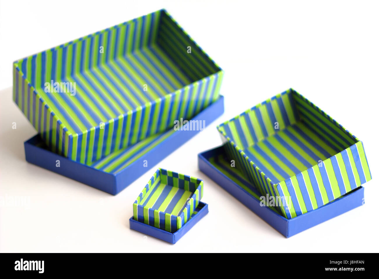 3 boxes hi-res stock photography and images - Alamy