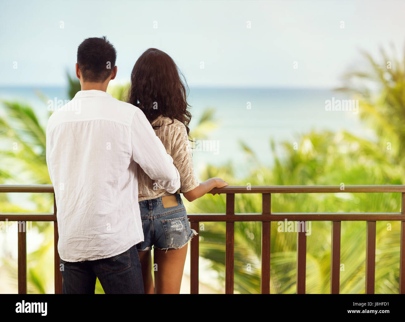 Romantic honeymoon vacation hi-res stock photography and images - Alamy
