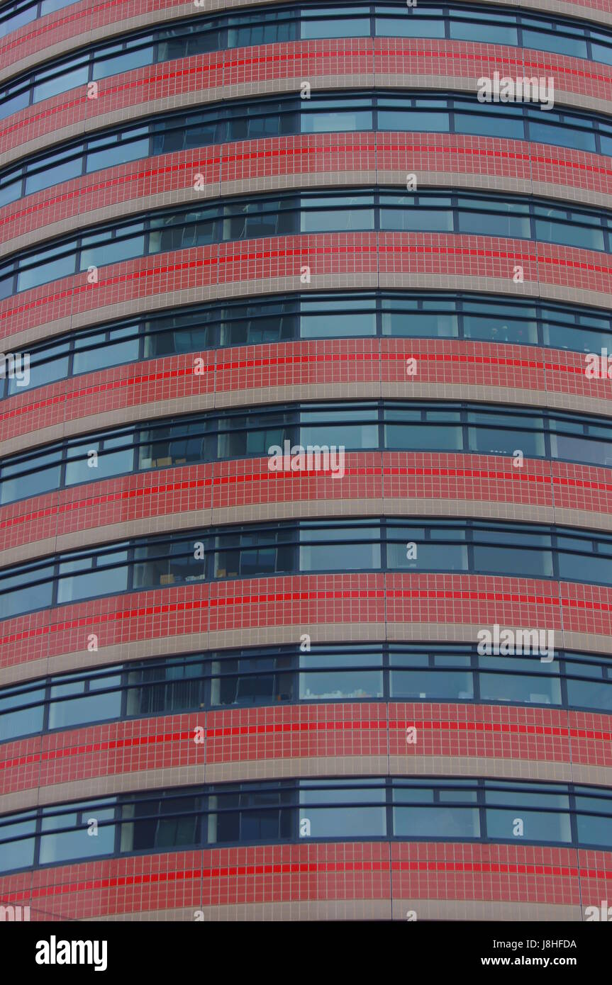 office building, office block, block of offices, building, facade ...