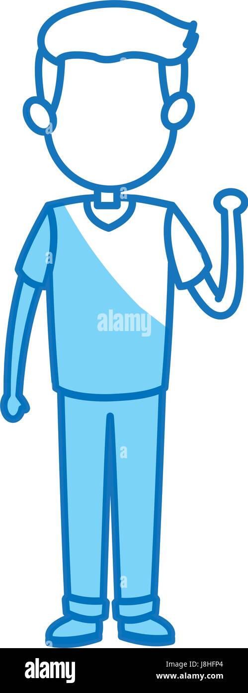 father dad male member of family vector illustration Stock Vector Image ...