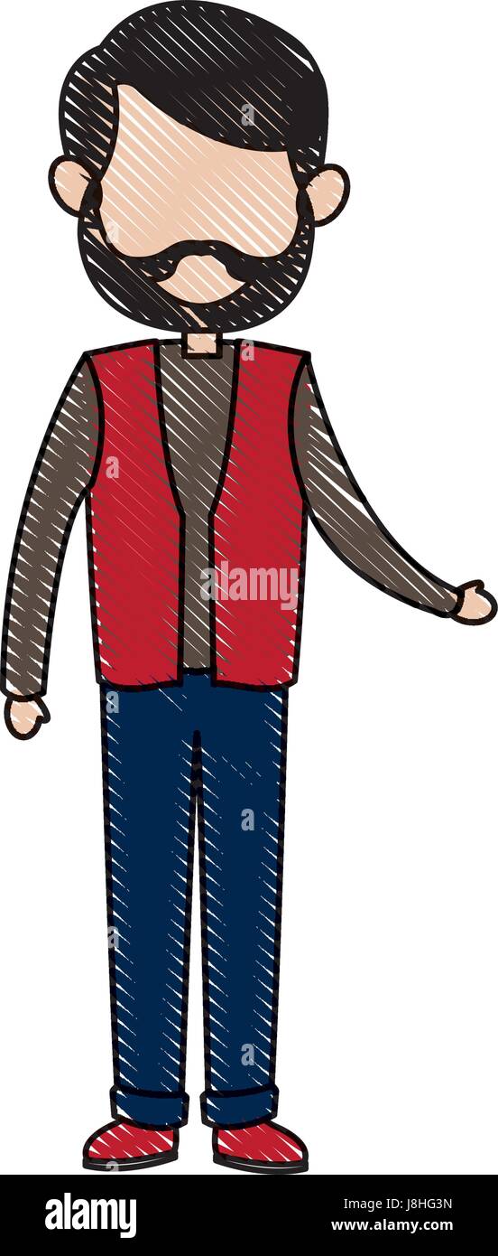 father dad male member of family vector illustration Stock Vector Image ...