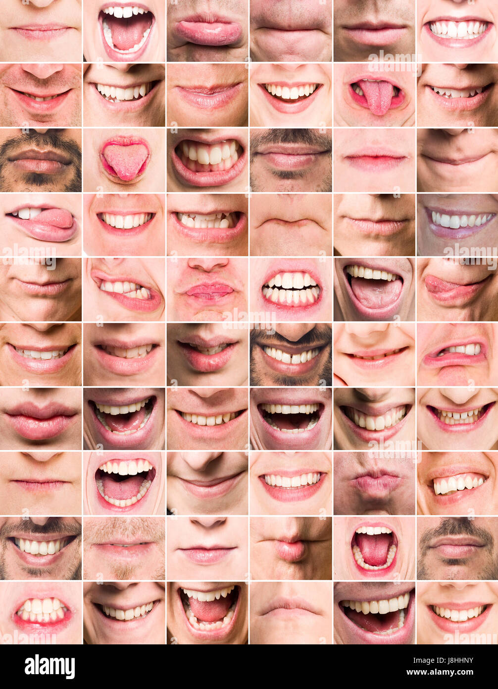 Different Kinds Of Lips Men