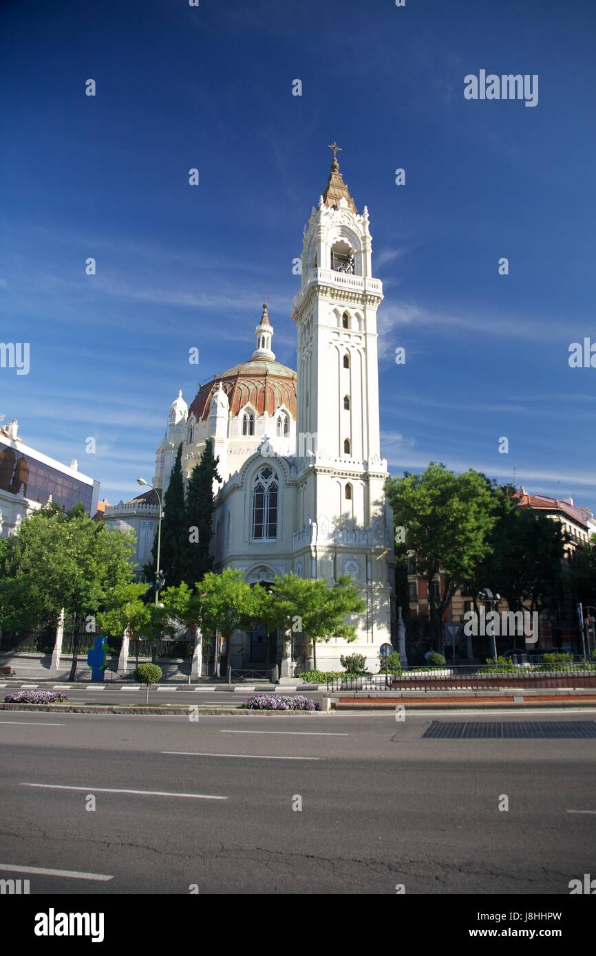 blue, monument, spain, style of construction, architecture ...