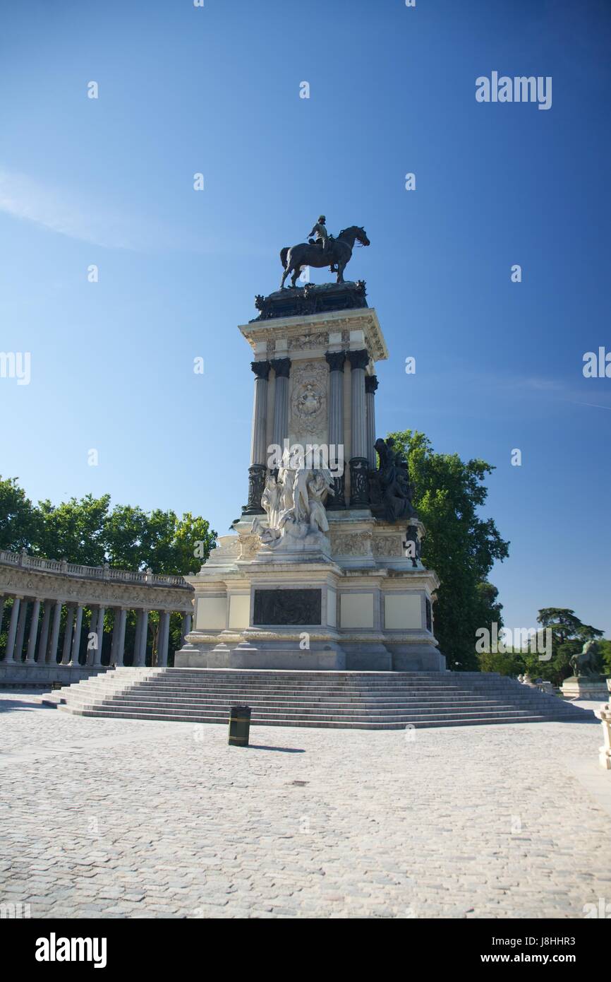 blue, monument, spain, style of construction, architecture ...