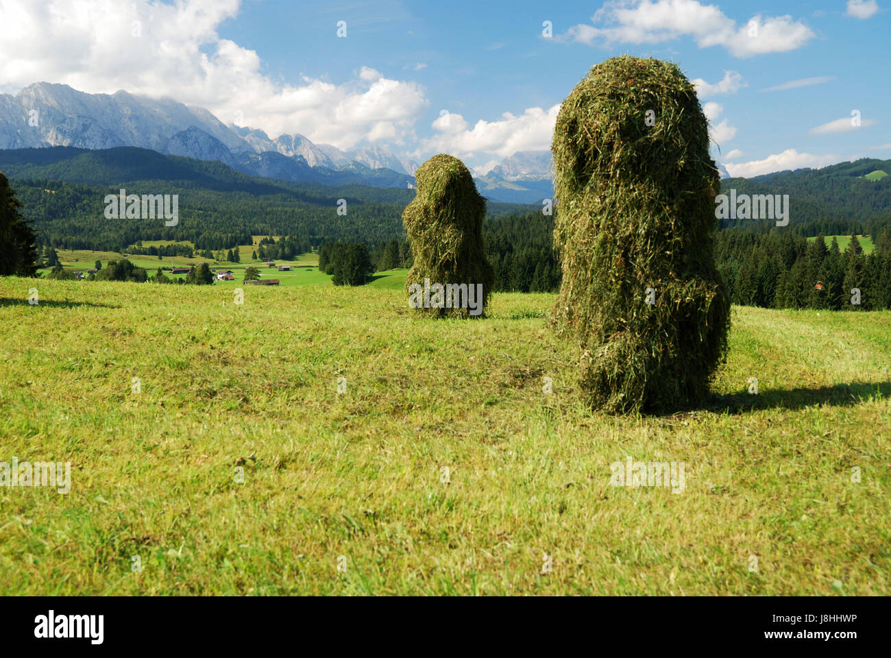 mountains, agriculture, farming, alps, alp, bavaria, germany, german ...