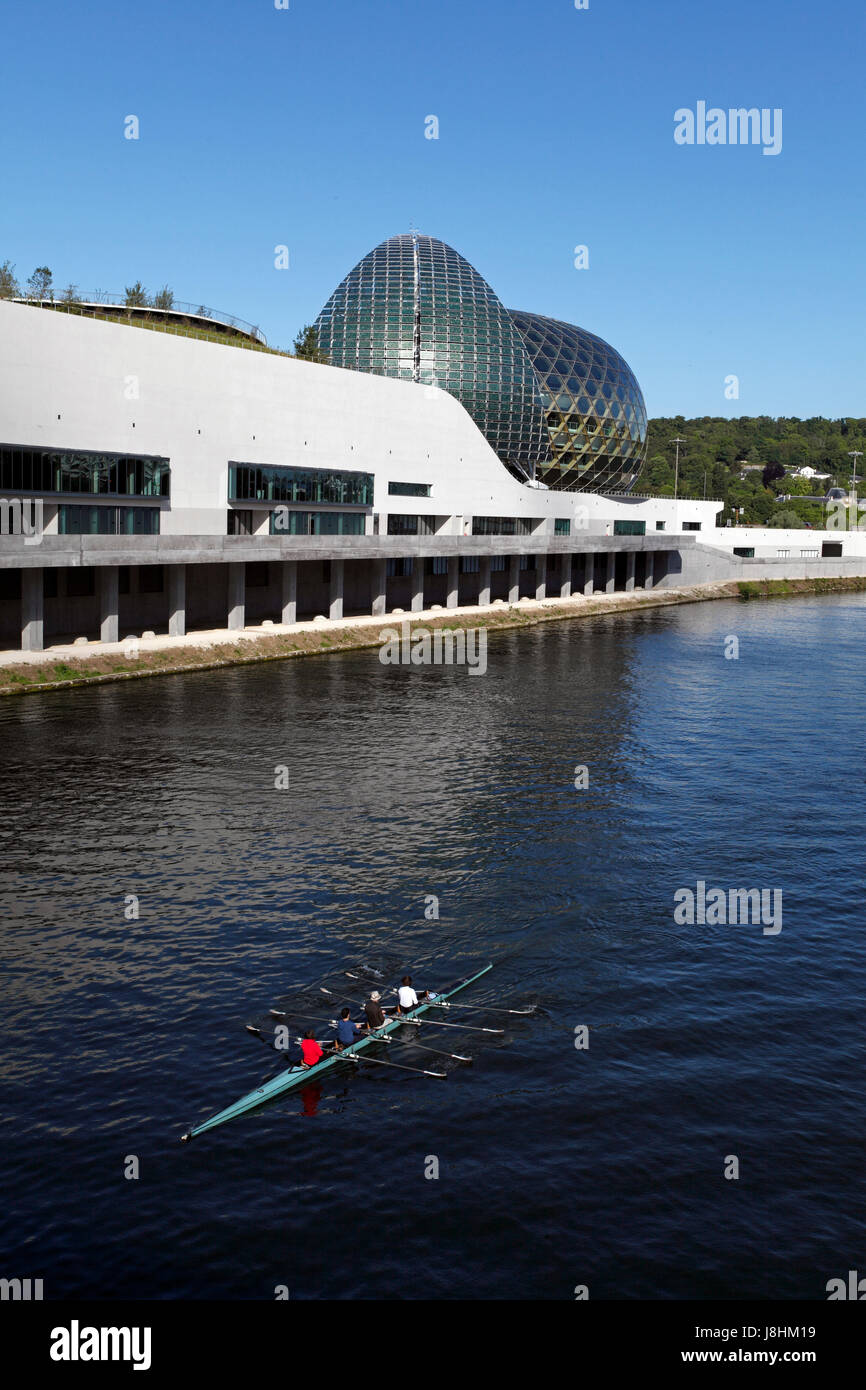 Island of Seguin. The Cité musicale de l’ile Seguin, Boulogne ...