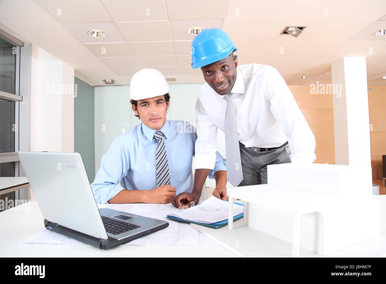 house, building, office, men, man, presentation, desk, engineering ...