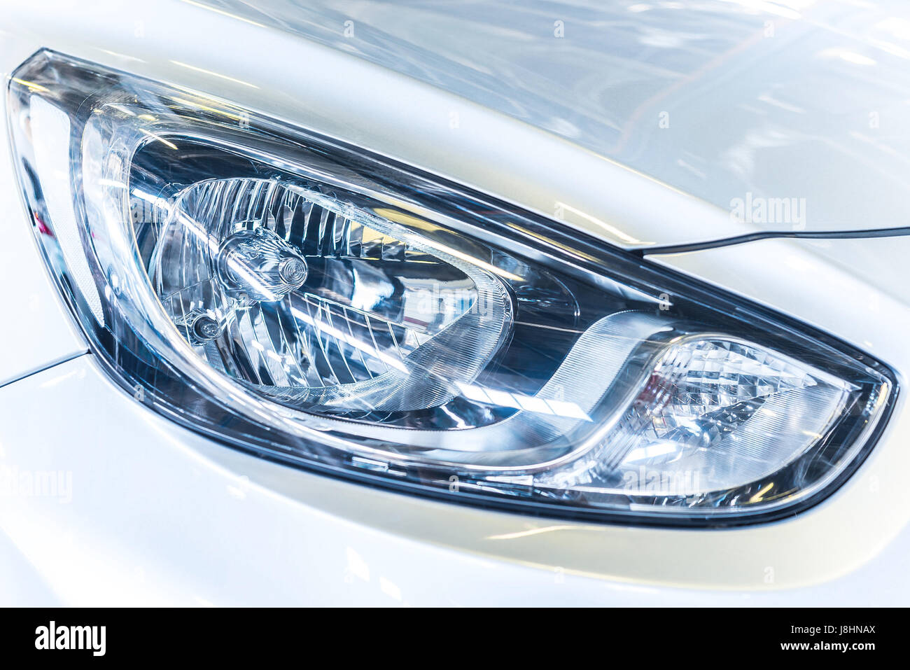the car headlamp Stock Photo - Alamy