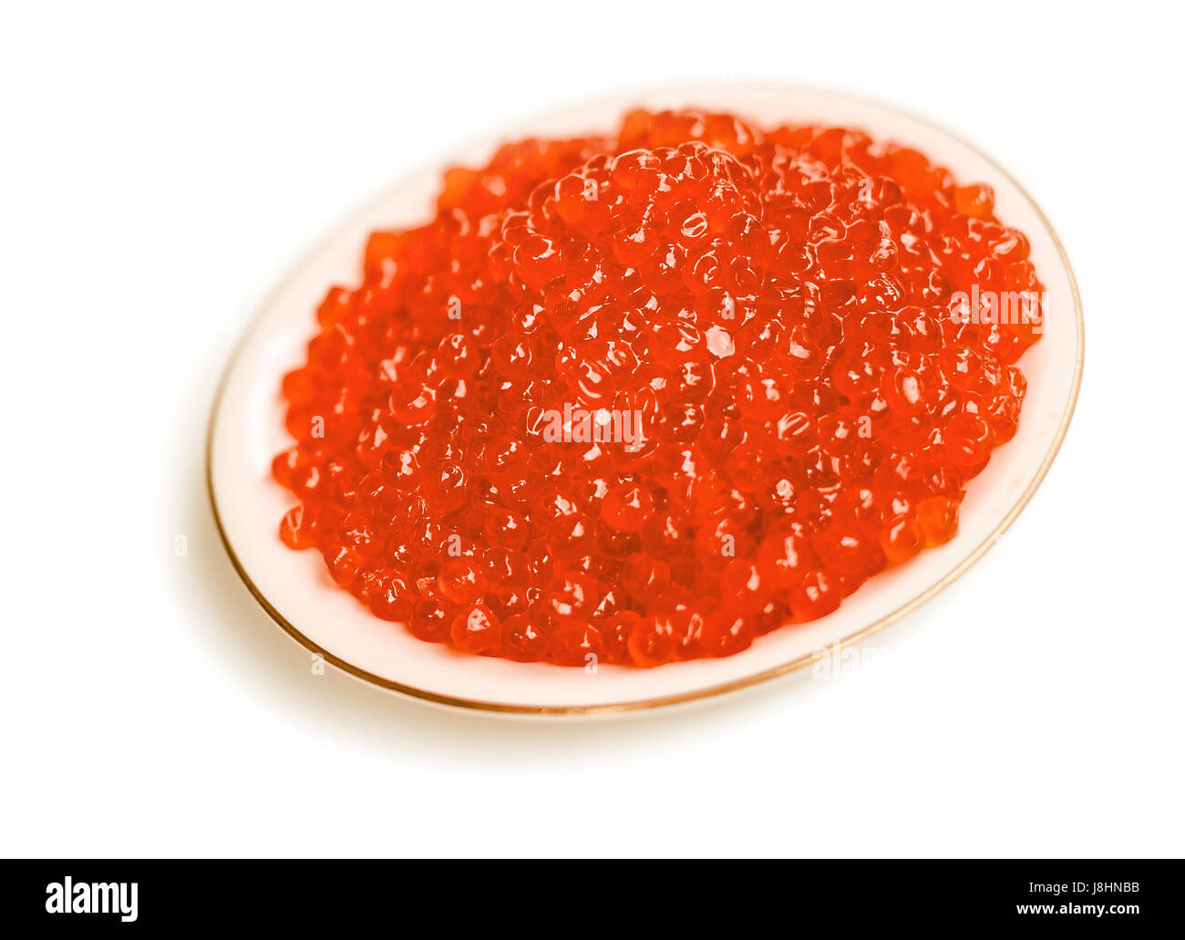 red caviar dish Stock Photo - Alamy