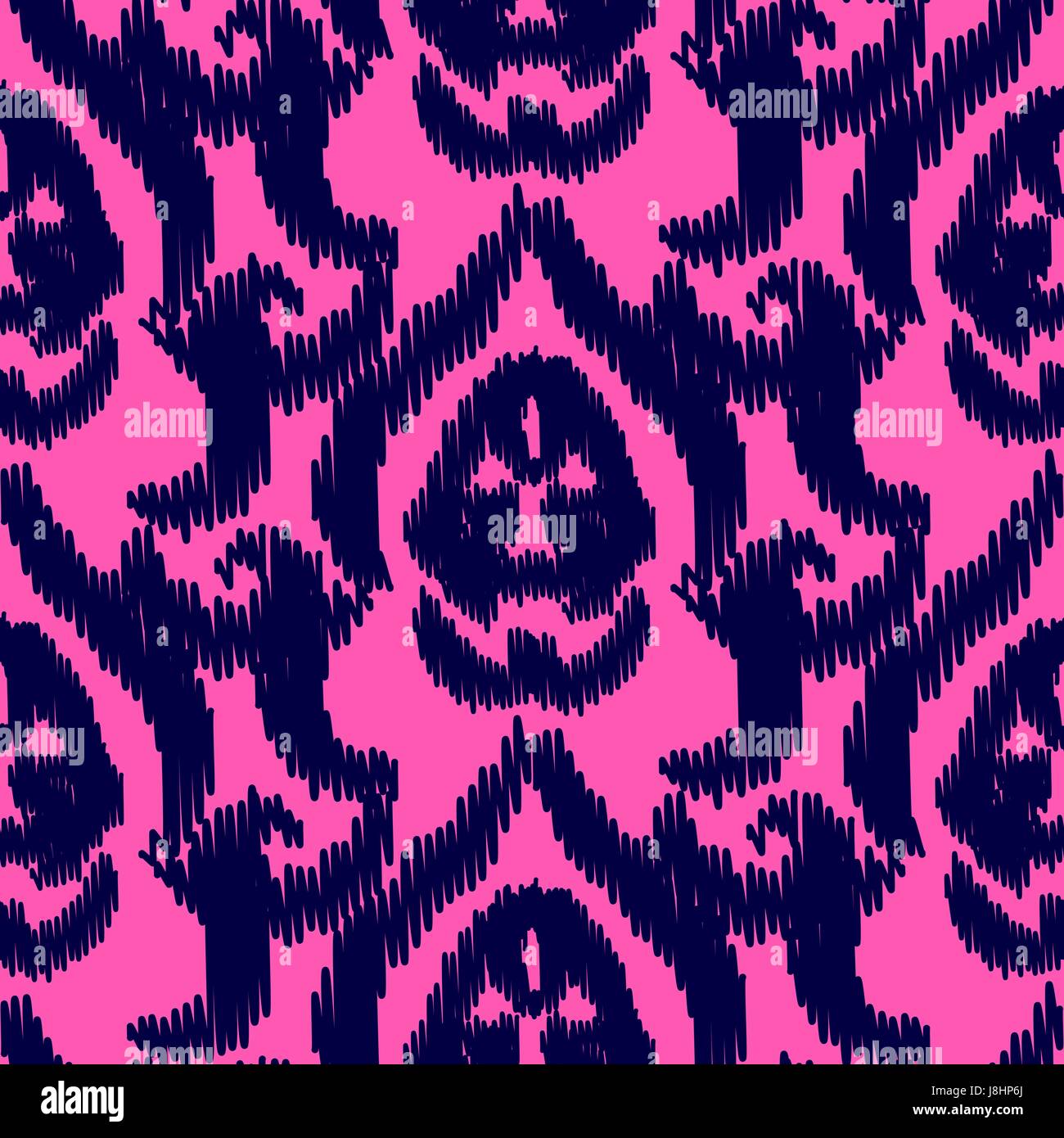 Pink Ikat Background
