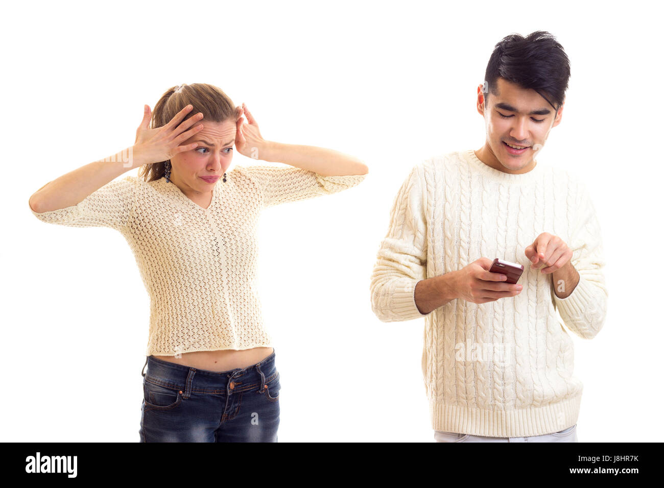 Cheerful connection hi-res stock photography and images - Alamy