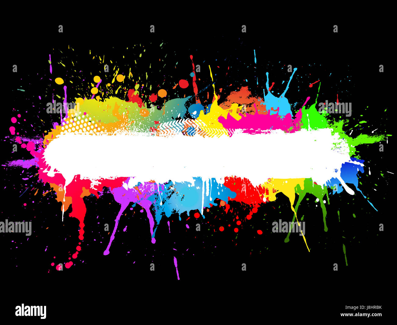 colour, drip, paint, abstract, stained, vector, stain, dripping ...
