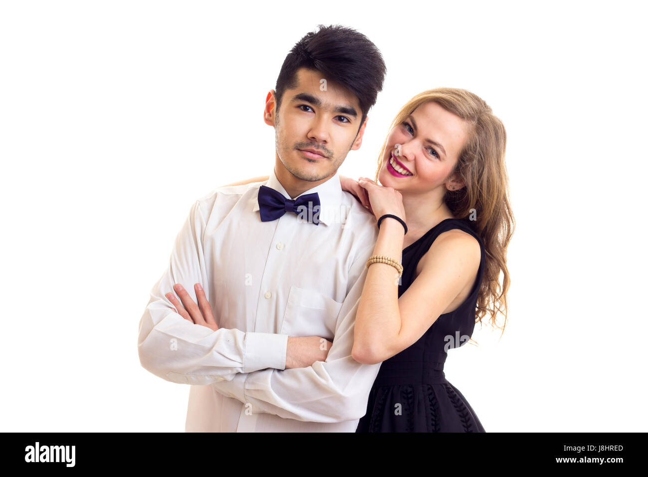 Couple in formal dress hi-res stock photography and images - Alamy