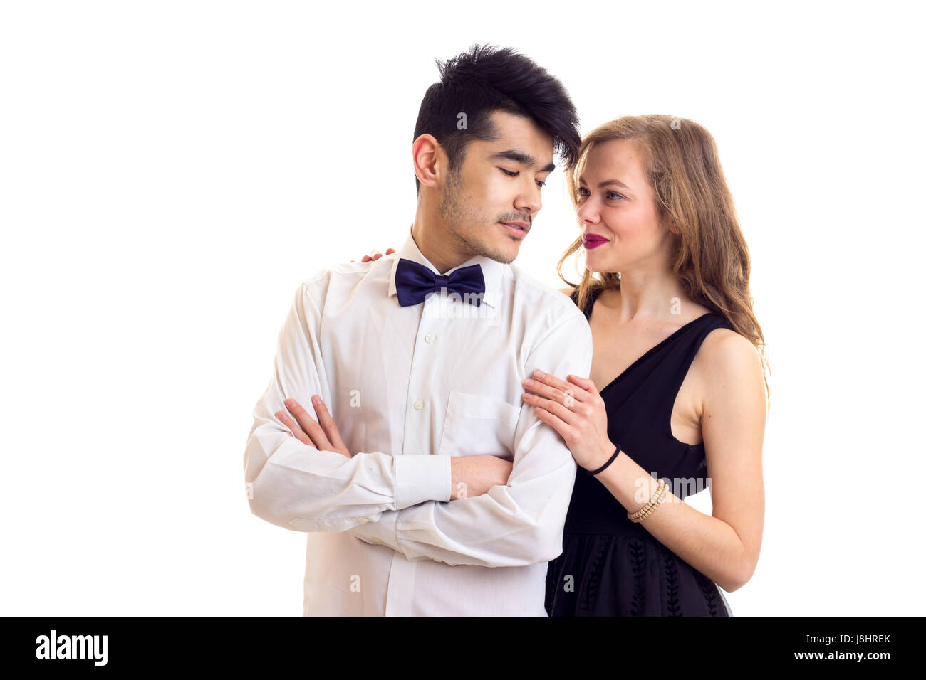 Couple in formal dress hi-res stock photography and images - Alamy