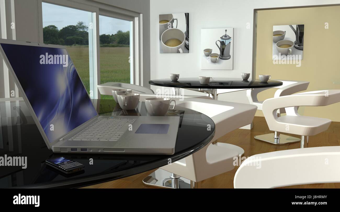 cafe, laptop, notebook, computers, computer, networking, technology ...