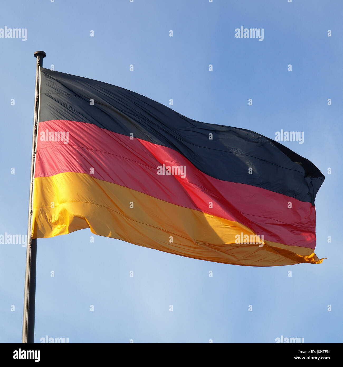 germany, german federal republic, flag, national, german, country ...